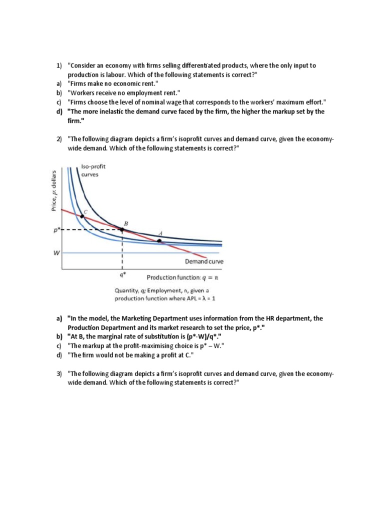 An Analysis of Labour Market Models: Firms, Workers, Wages, Profits and ...