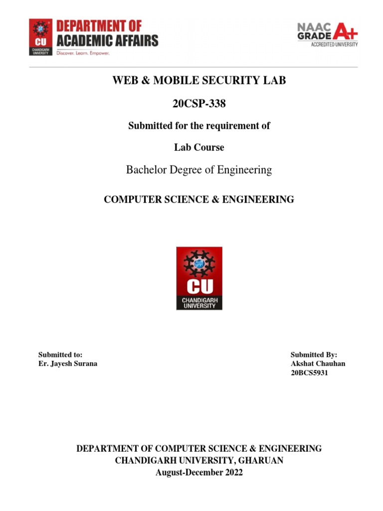 WMS Experiment-1 20BCS5931 | PDF | Computer Network | Hypertext ...