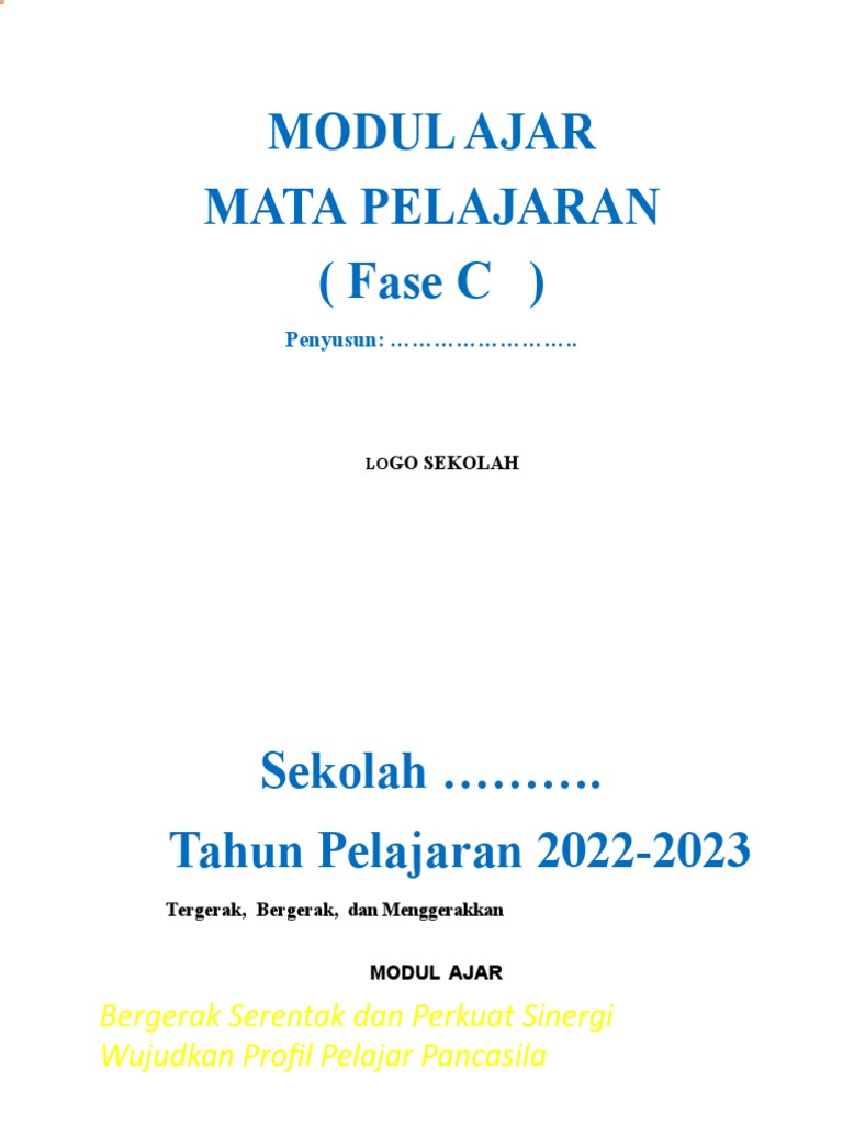 Modul Ajar Bindo - KLS 5 | PDF