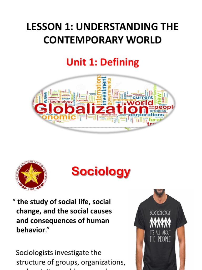 CW1 - Definition of Globalization | PDF | Globalization | Sociology