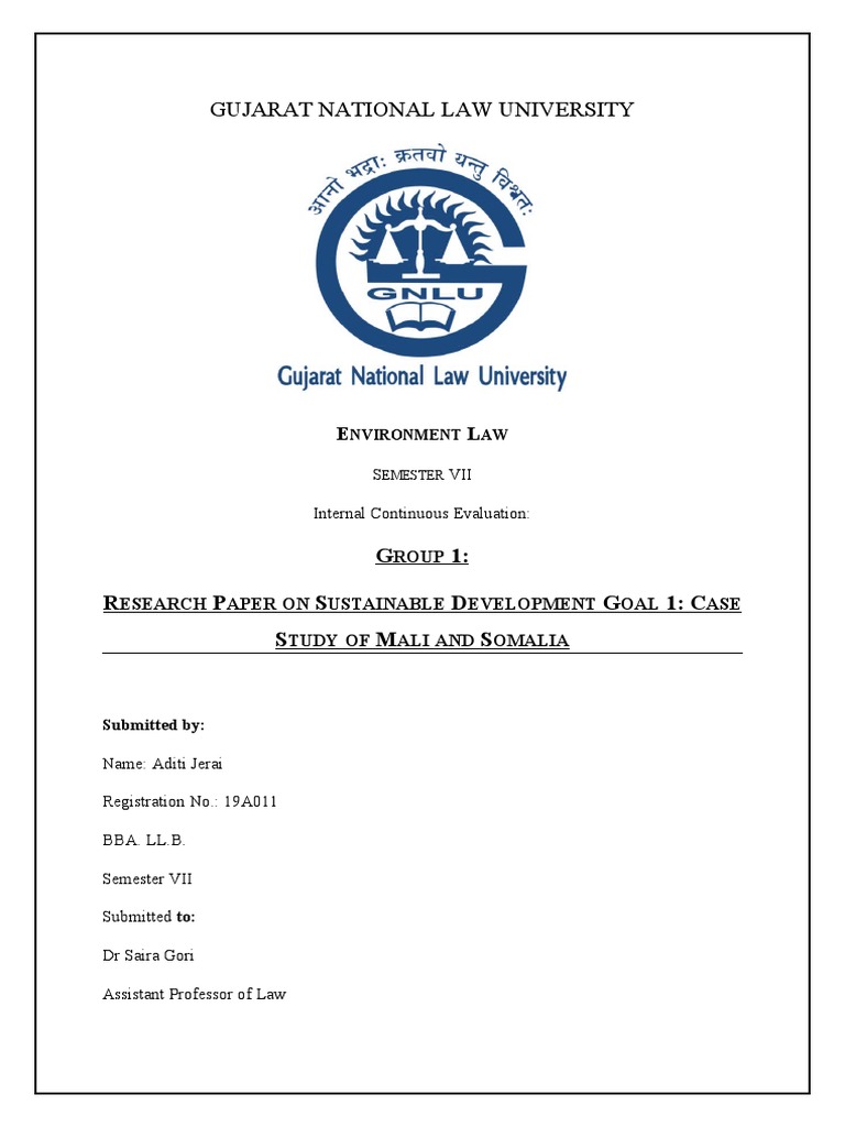 SDG 1: Somalia and Mali | PDF | Poverty Reduction | Somalia
