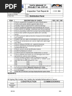 Portacabin Inspection Checklist | PDF | Ac Power Plugs And Sockets ...