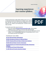 ESI Course Catalog Version 3 | PDF | Microsoft Azure | Cloud Computing