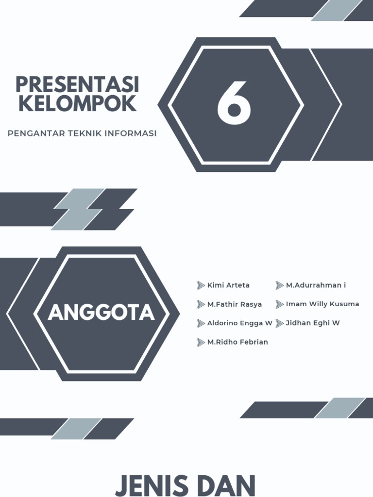 Presentasi Kelompok | PDF