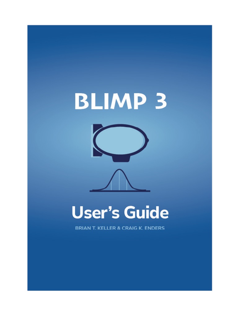 Blimp 3 User Manual | PDF | Regression Analysis | Dependent And ...