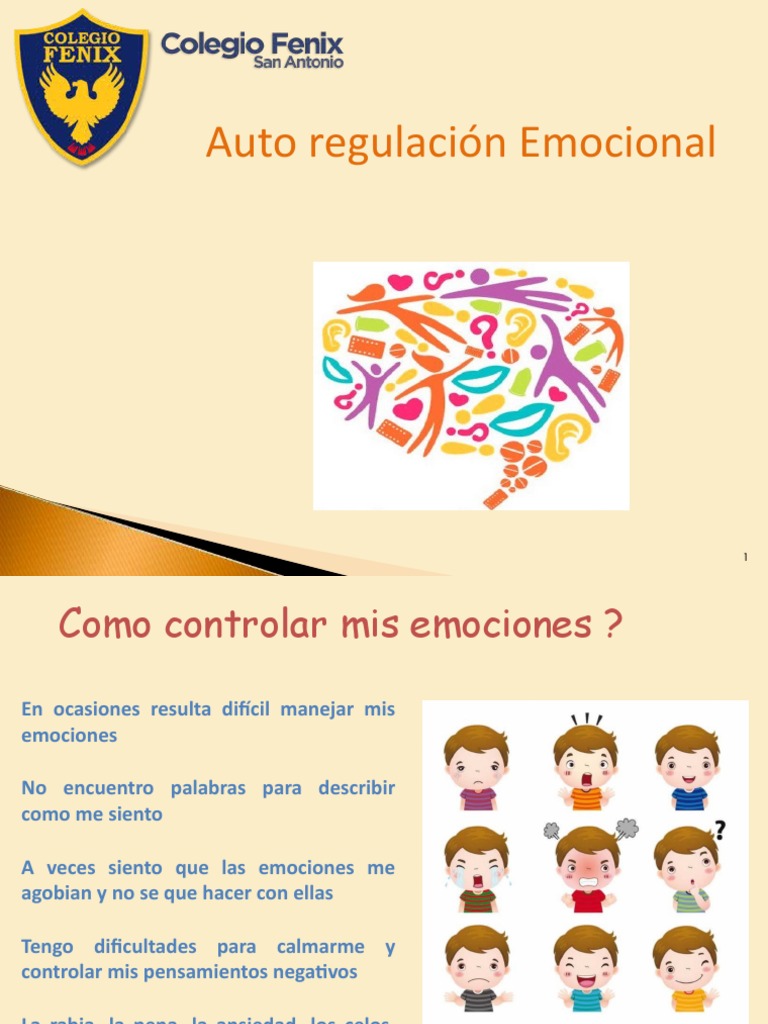 Autorregulacion Emocional | PDF | Las emociones | Mantra