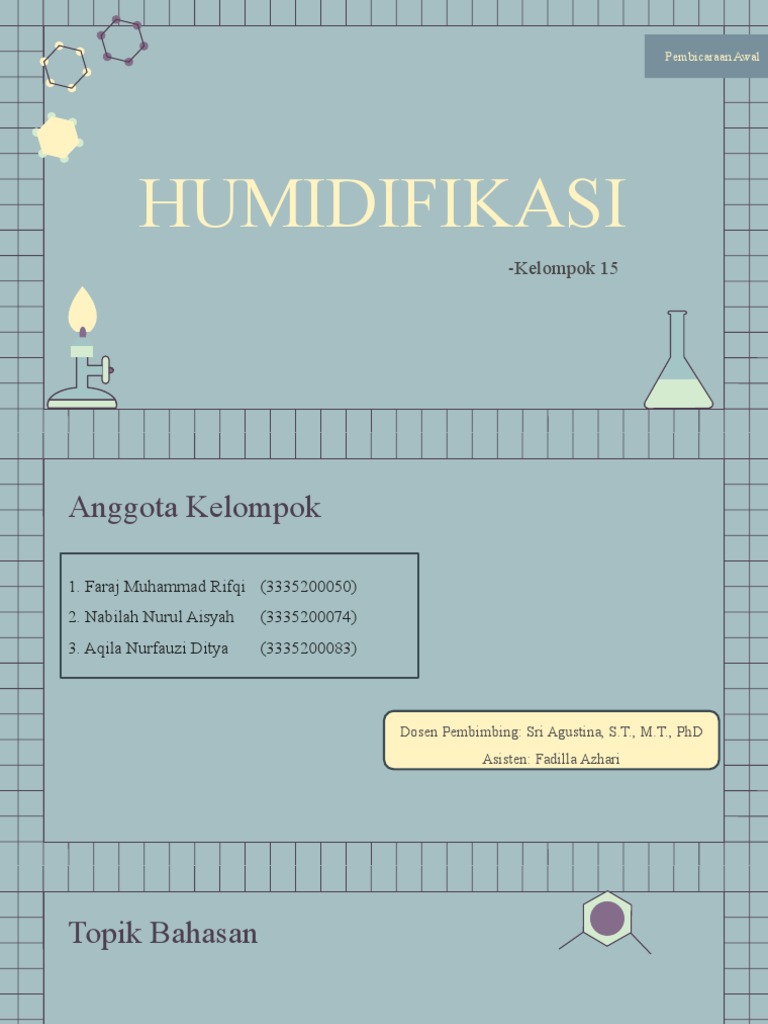 Humidifikasi: Teori dan Metodologi | PDF
