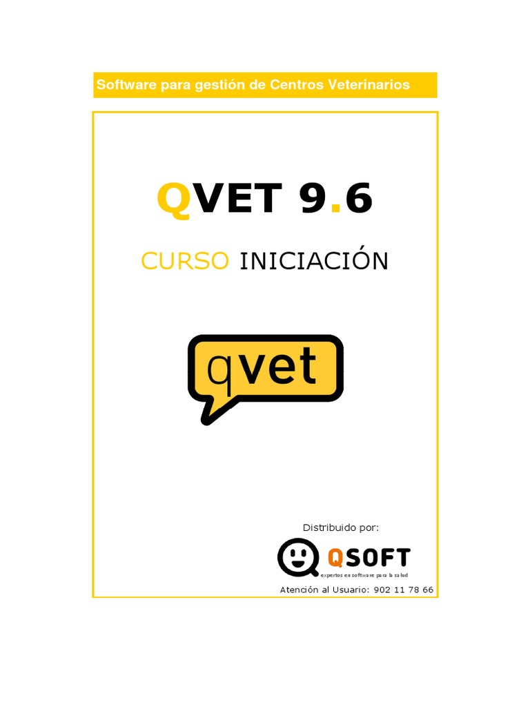 Manual Iniciación QVet | PDF | Ventana (informática) | Software