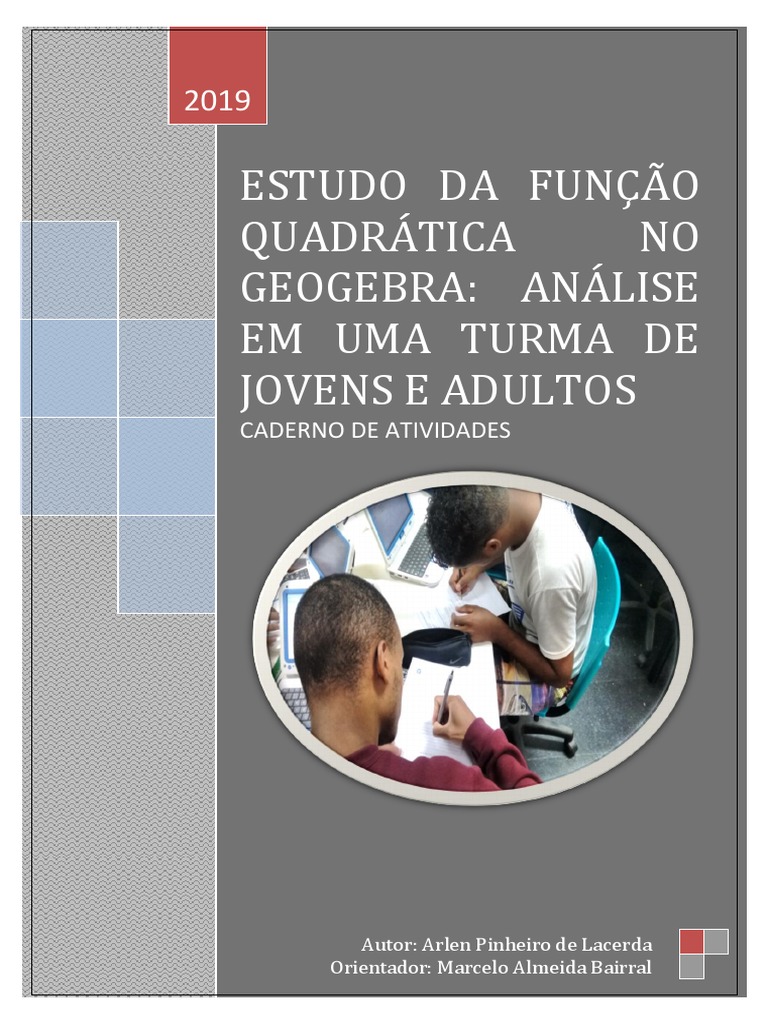 Função Quadratica No Geogebra | PDF | Conceitos matemáticos | Matemática