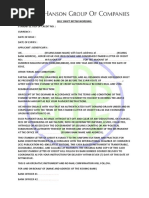 Ready Willing and Able (Rwa) : SAMPLE - Should Be Submitted On Banker's ...