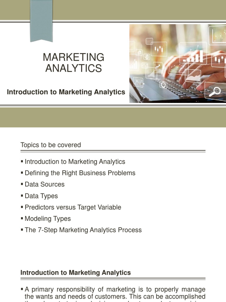 An Introduction to the Seven-Step Marketing Analytics Process for ...
