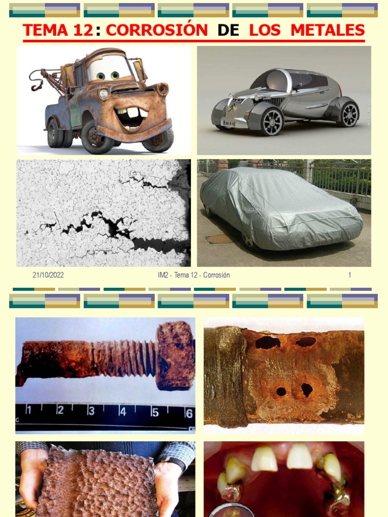 IM2 12 Corrosion | PDF | Corrosión | Química