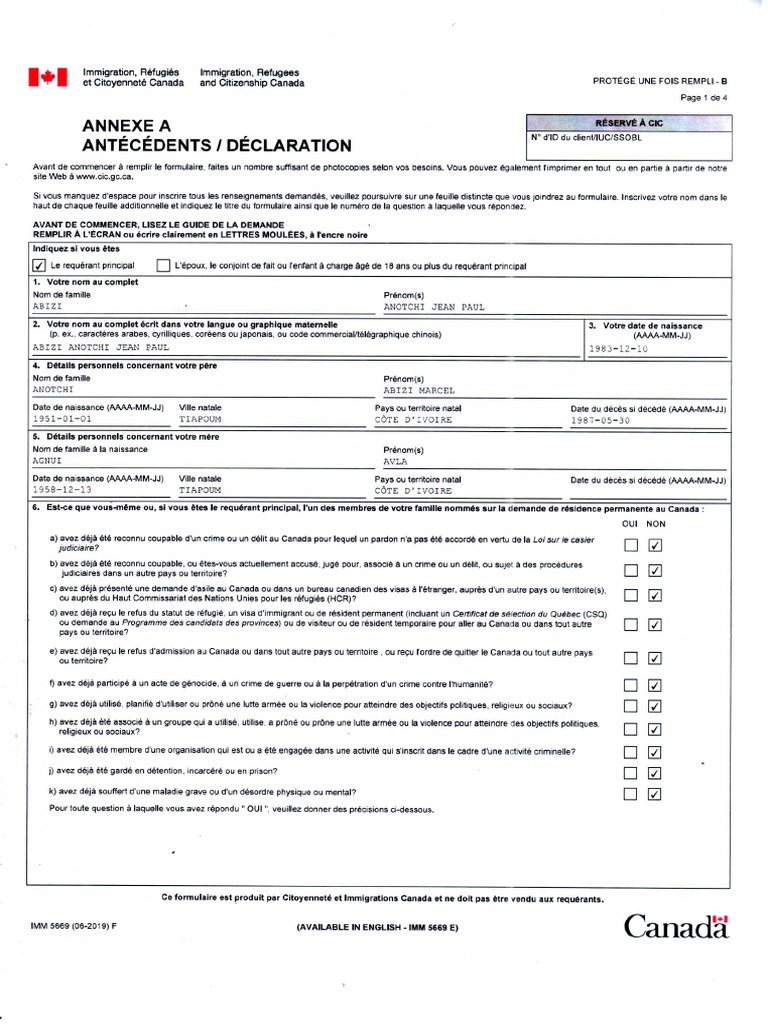 IMM 5669 Signe0001 | PDF