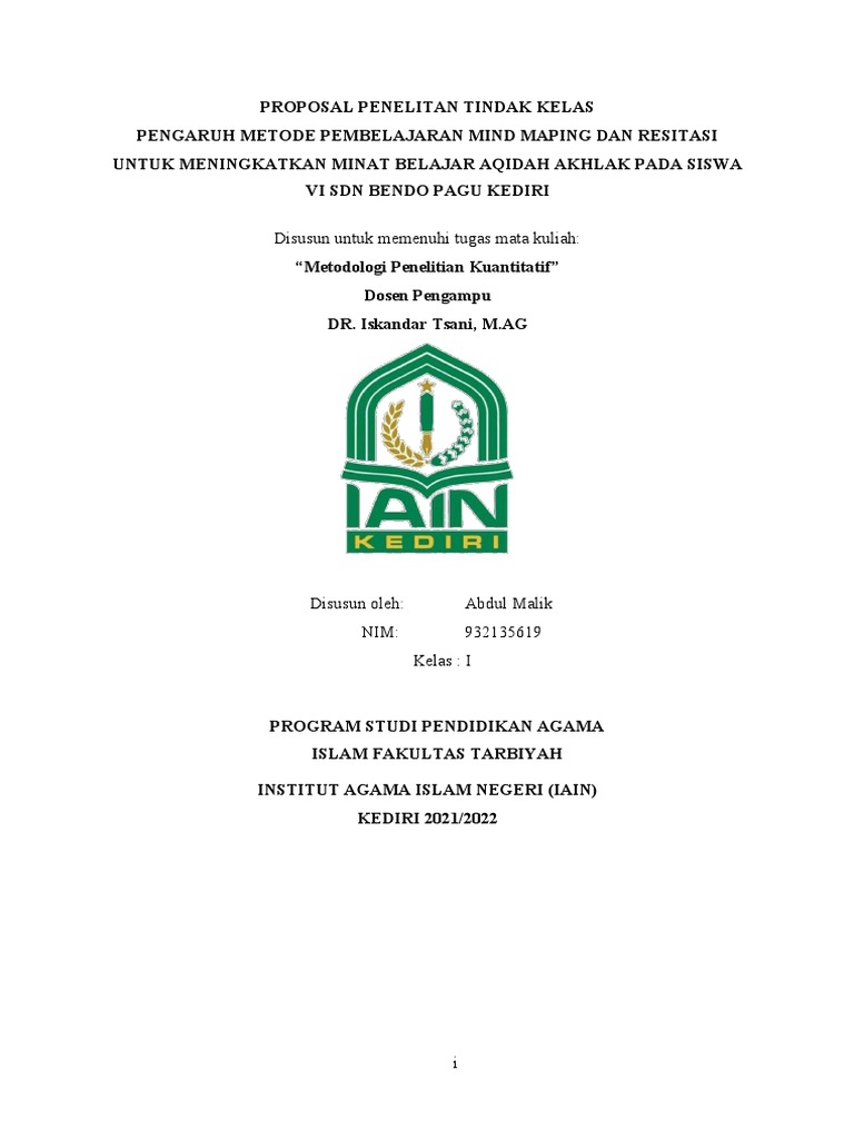 Pengaruh Mind Mapping pada Minat Belajar Aqidah | PDF | Karier ...