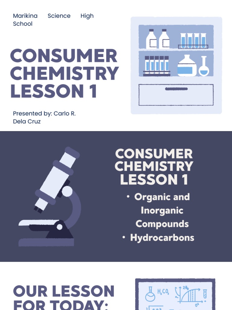 Consumer Chemistry 1 - Reference | PDF | Hydrocarbons | Chemical Compounds