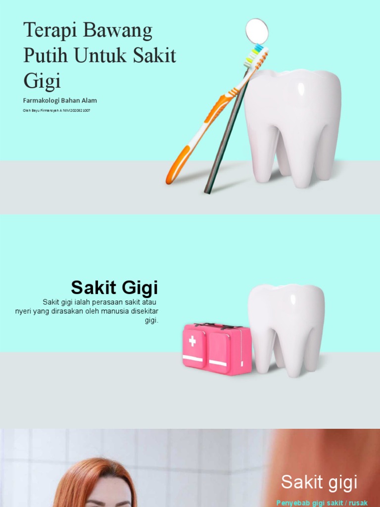 Terapi Sakit Gigi | PDF