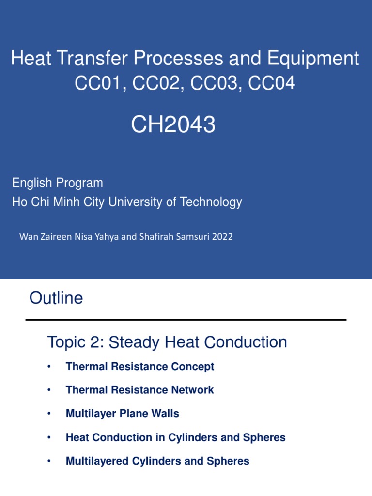Steady Heat Conduction | Download Free PDF | Thermal Conduction | Thermal Insulation