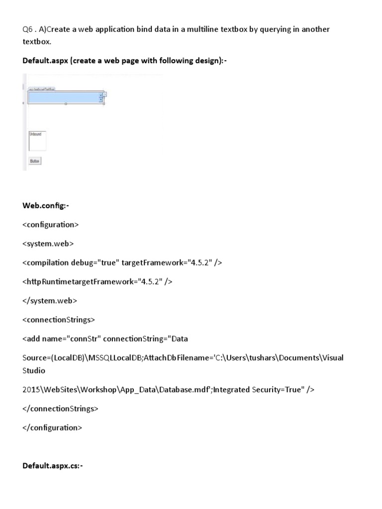 AWP Q6 to Q11 | PDF | World Wide Web | Internet & Web