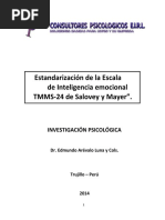 Version Imprimible MSCEIT | PDF | Inteligencia emocional | Cognición