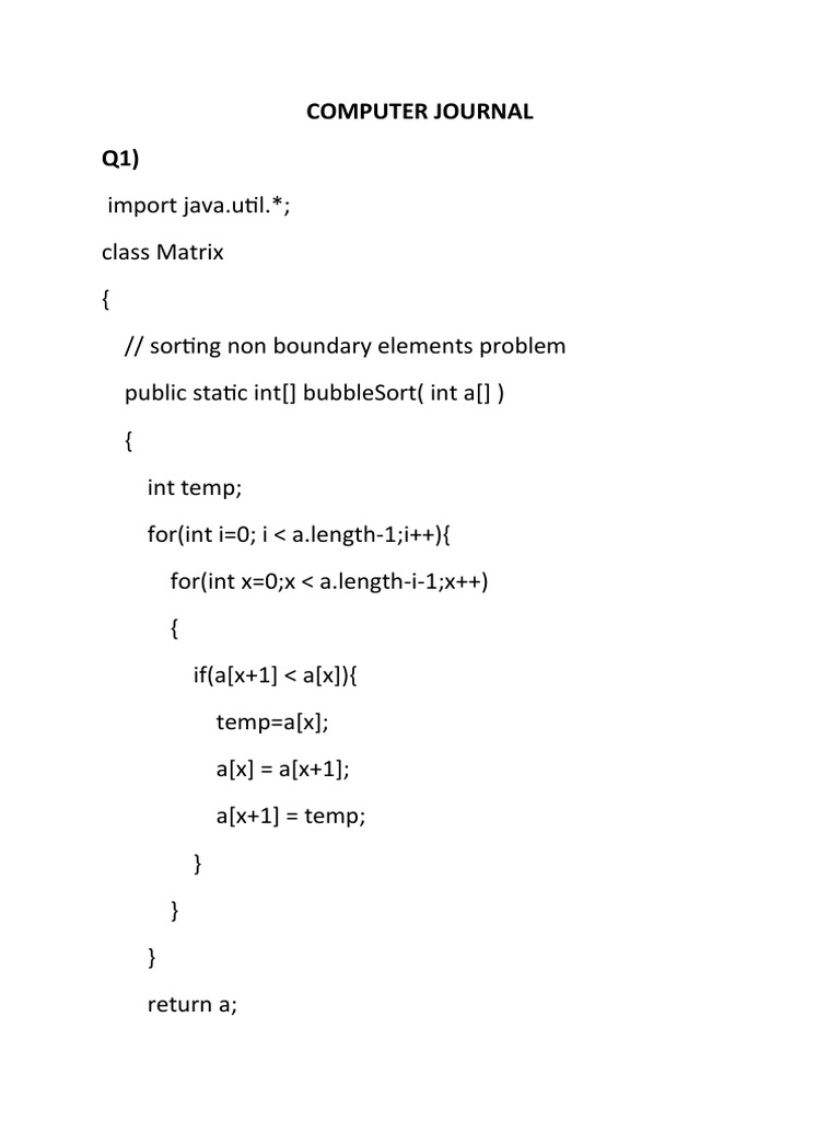 Computer Journal Programs | PDF | Regular Expression | Image Scanner