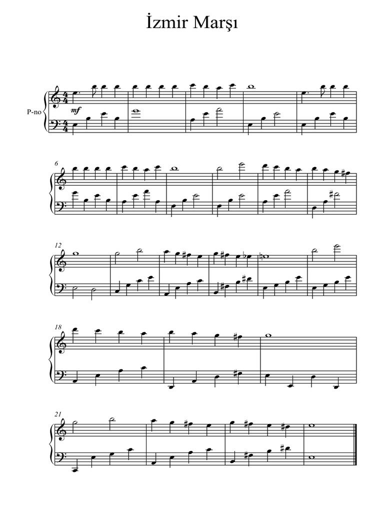 İzmir Marsi | PDF