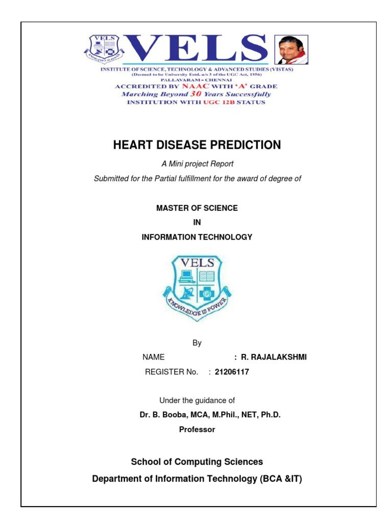 Heart Disease Prediction | Download Free PDF | Academic Degree | Master ...