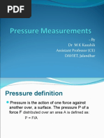 Manometers Practice Problem - Continue - Solutions | PDF | Pressure Measurement | Pressure