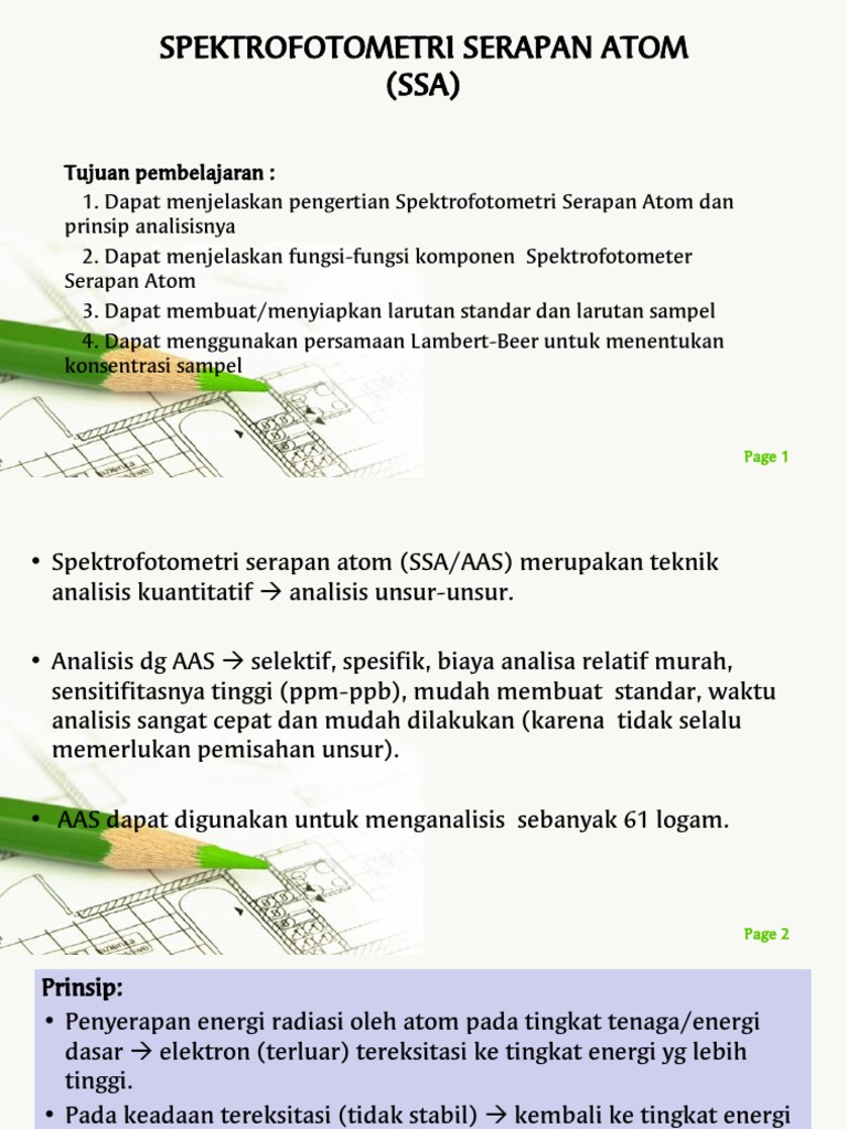 2020 Spektrofotometri Serapan Atom | PDF