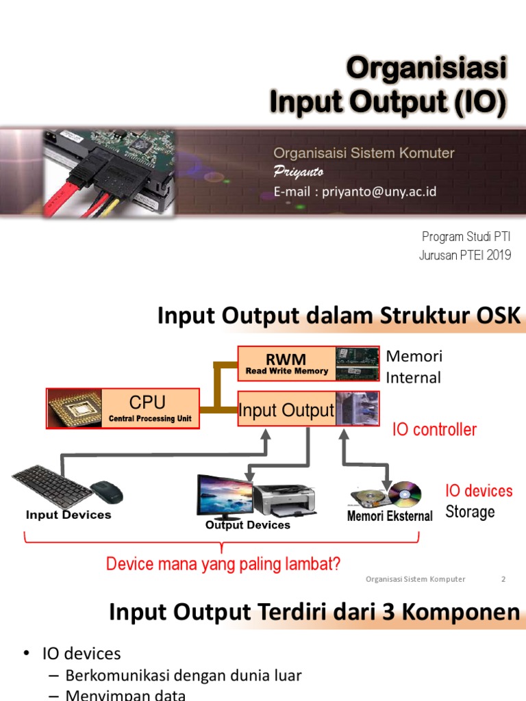 12a OSK-Organisasi Input Output | PDF