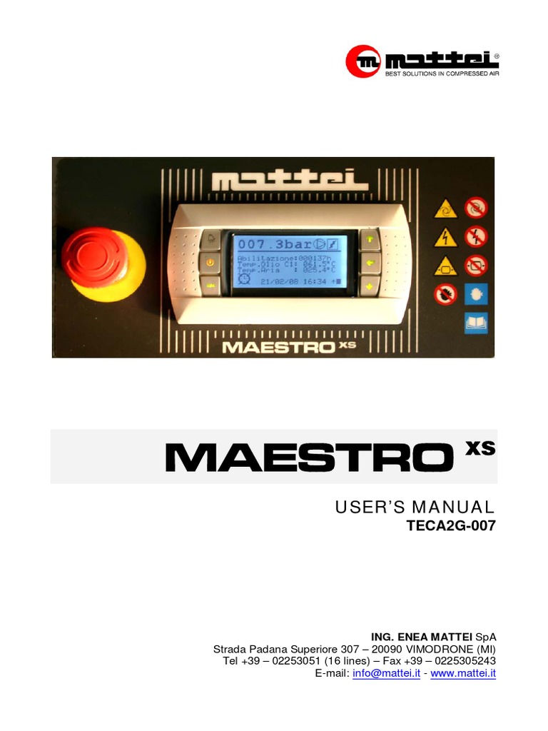 Maestro Xs GB | PDF | Menu (Computing) | Computing