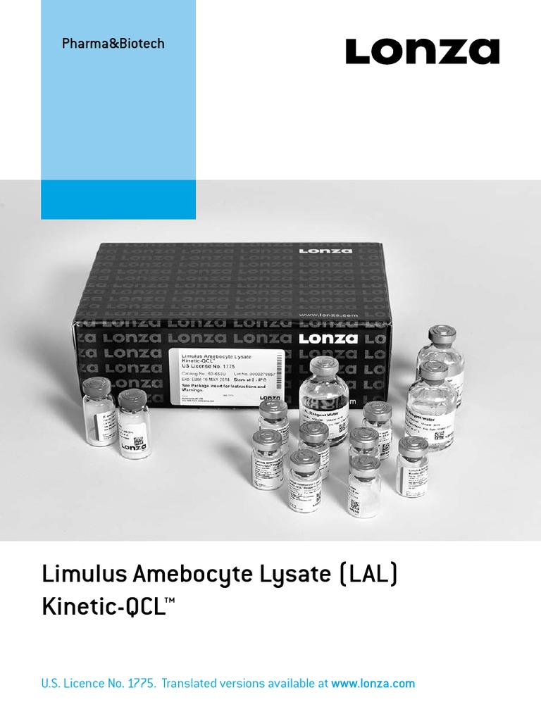 LAL Kinetic-QCL | PDF | Coefficient Of Variation | Chemistry