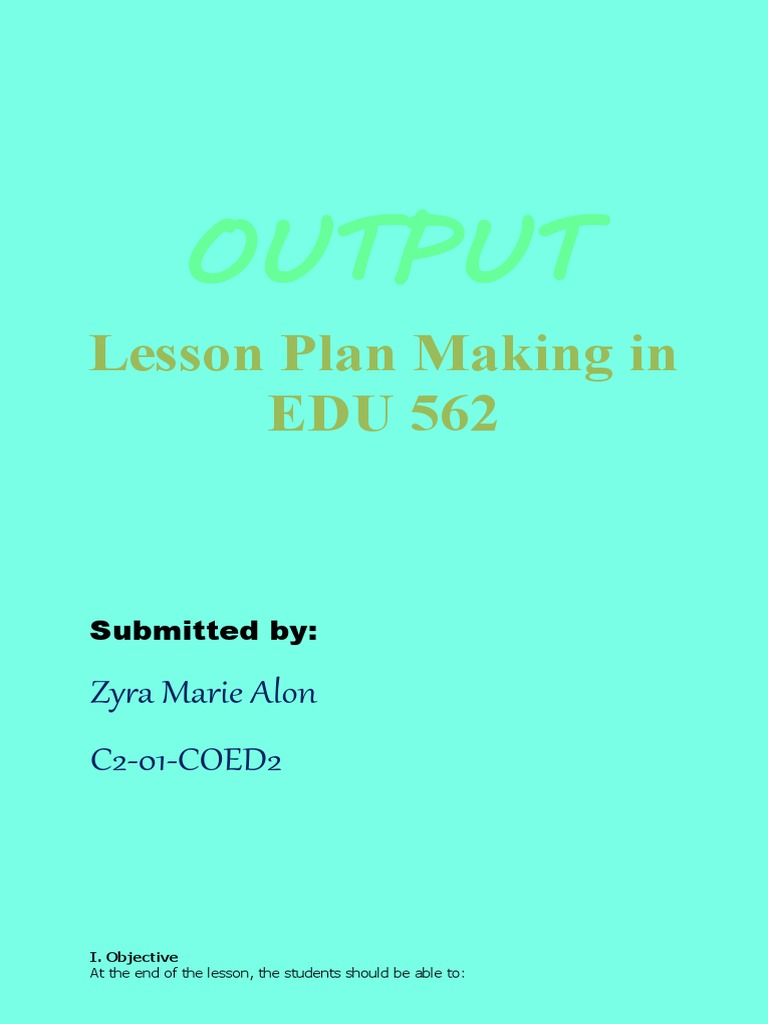 Edu 562-Detailed Lesson Plan | Download Free PDF | Biodiversity | Ecosystem