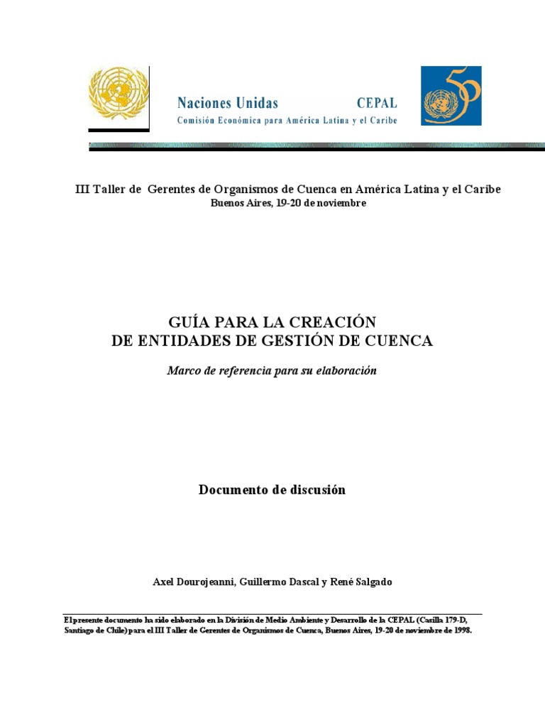 Guia Creac Entidades Cuenca | PDF | Desarrollo sostenible | Entorno natural