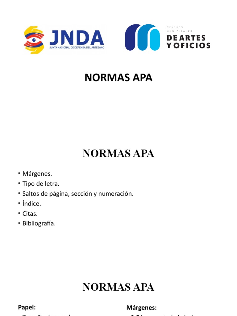 Normas Apa - Proyectos Productivos | PDF | Microsoft Word | Bibliografía