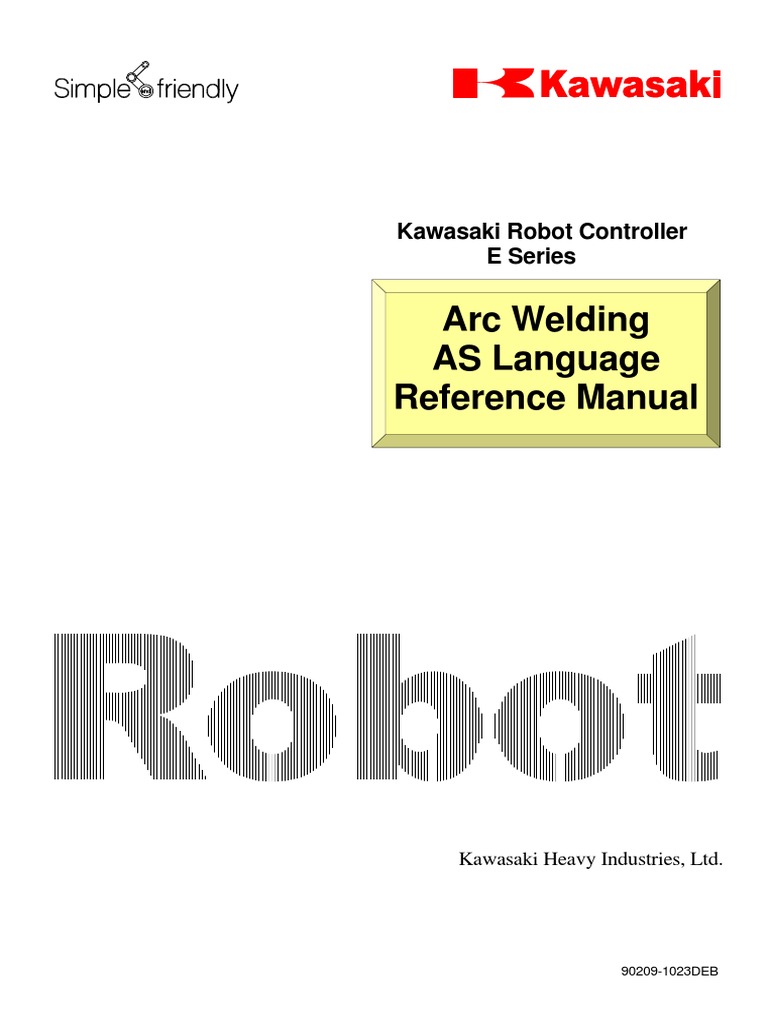 90209-1023DEB - Arc Welding As Language Reference Manual | PDF | Parameter (Computer Programming ...