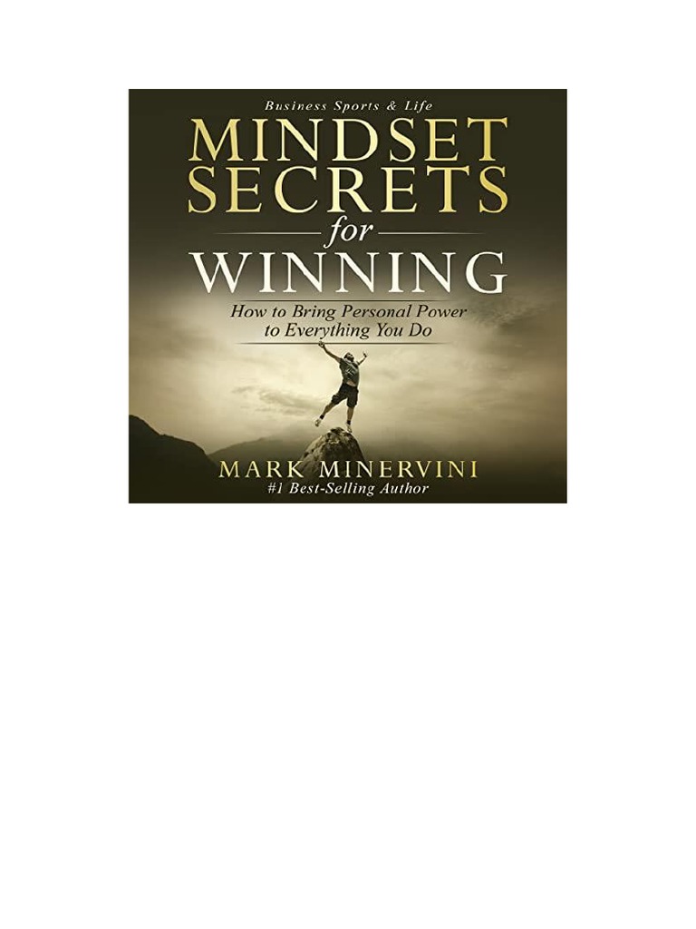 Mindset Secrets For Winning How To Bring Personal Power To Everything ...