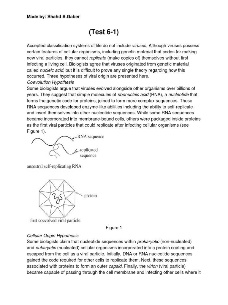 ACT Crack Biology | Download Free PDF | Cell (Biology) | Virus