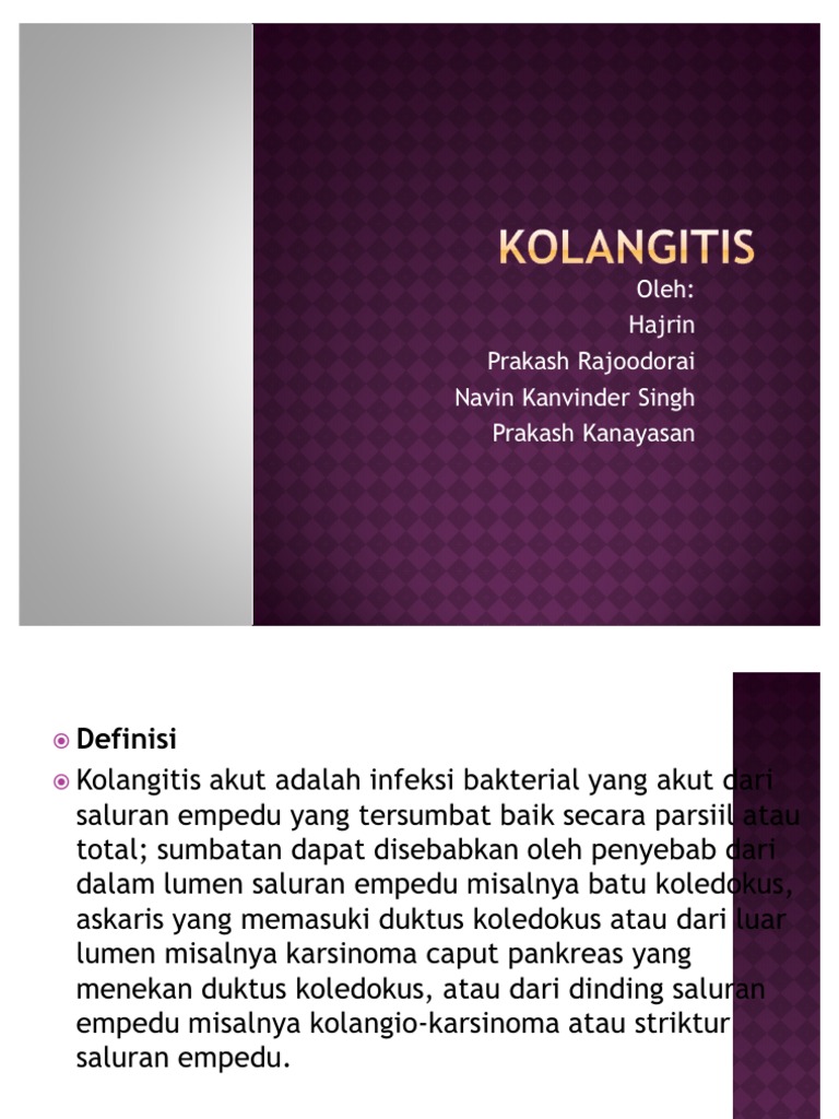 KOLANGITIS | PDF | Pengembangan Diri