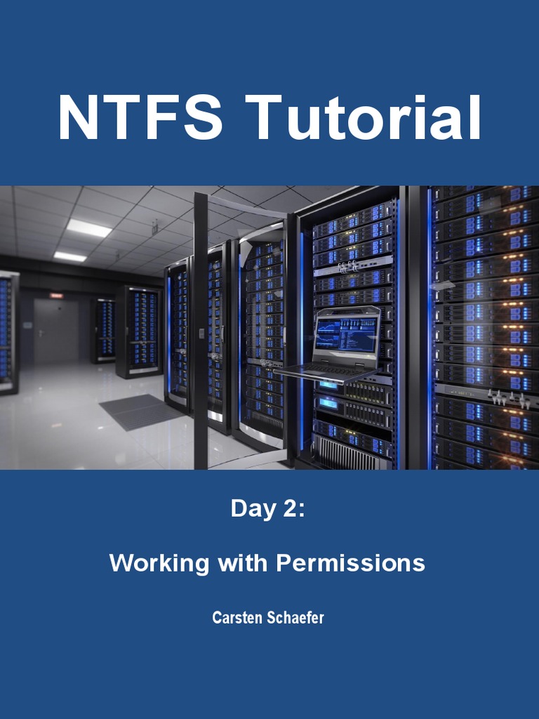 NTFS-2 WorkingWithPermissions | PDF | Computer File | Directory (Computing) NTFS-2 WorkingWithPermissions | PDF | Computer File | Directory (Computing)