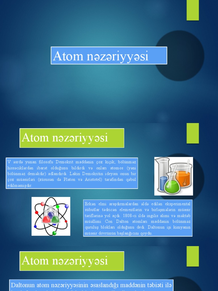 Muh-2 Atom Nezeriyyesi | PDF