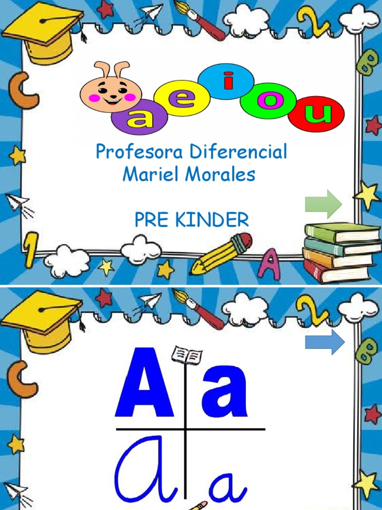 Vocales Sonido Inicial Clase 8 | PDF