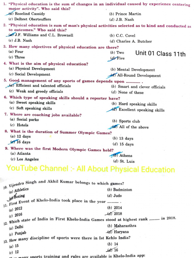 Unit 01 Class 11th | PDF