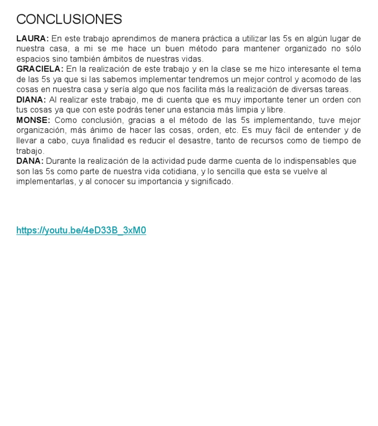 EQ.7 - Reporte de 5s | PDF