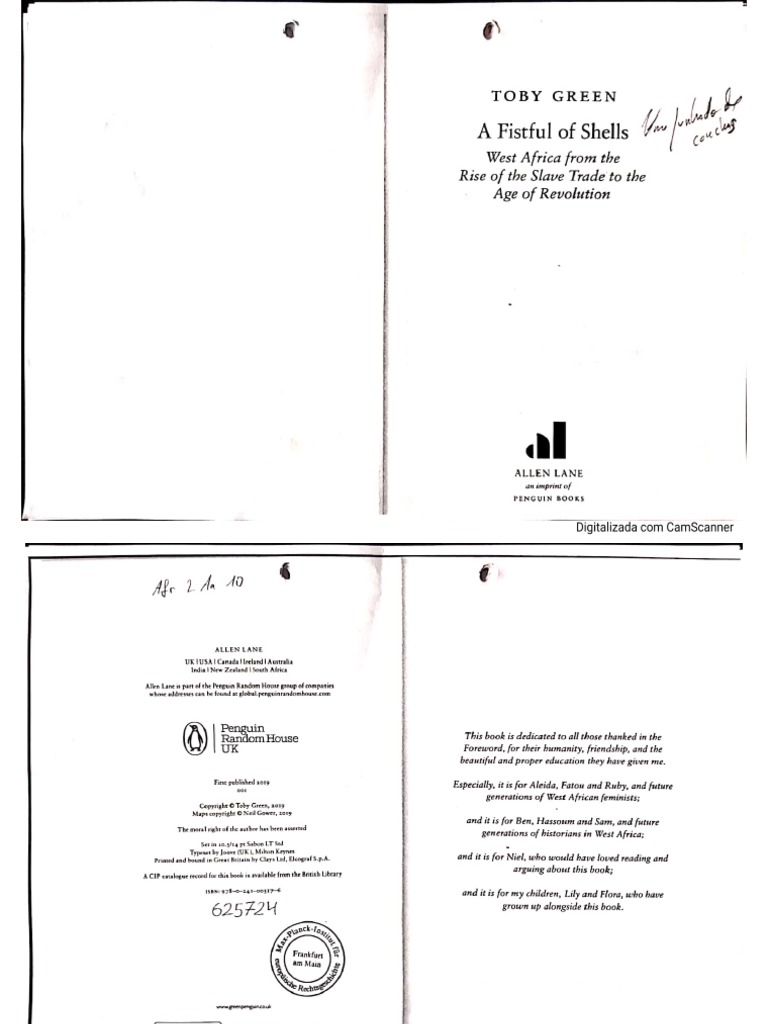 Toby Green - A Fistful of Shells | PDF