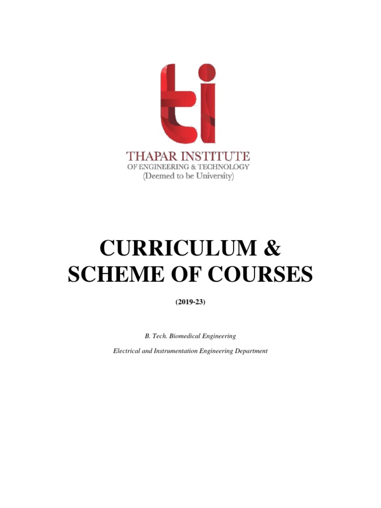 BME CourseSchem2019 | PDF | C (Programming Language) | Array Data Structure