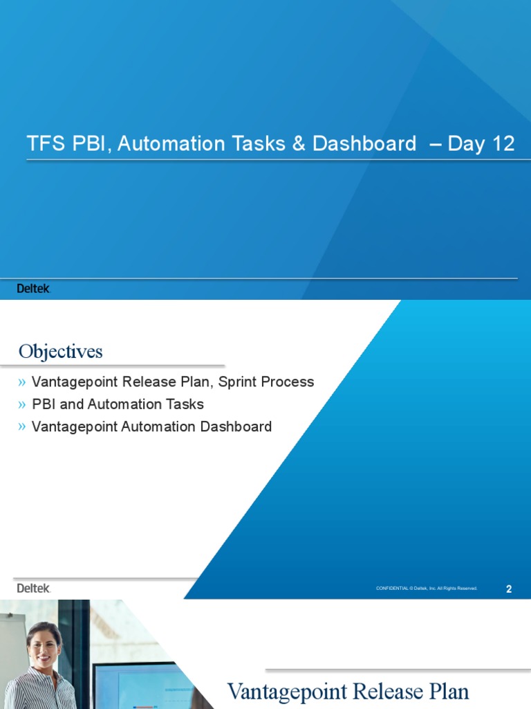 TFS, Tasks, Dashboard - Day 12 | PDF | Product Development | Information Technology