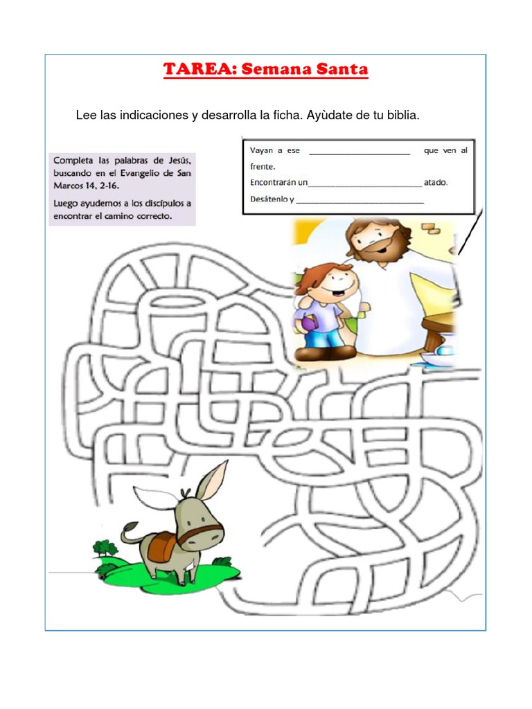TAREA Semana Santa | PDF TAREA Semana Santa | PDF