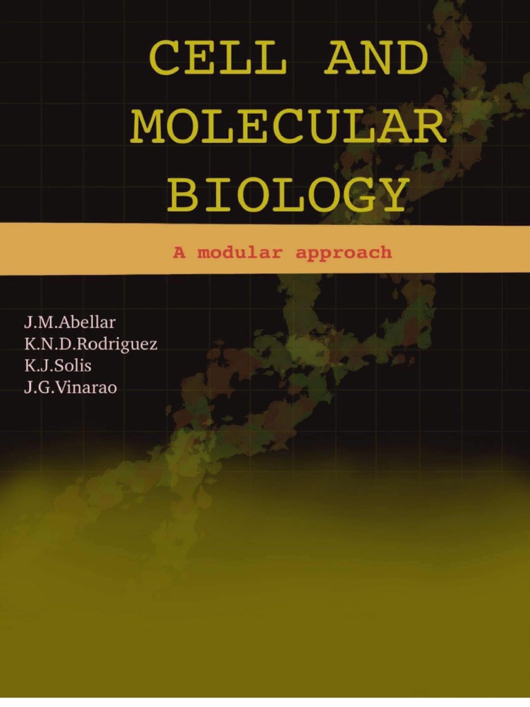 Cell and Molecular Biology Module (Lecture and Laboratory) | PDF | Cell ...