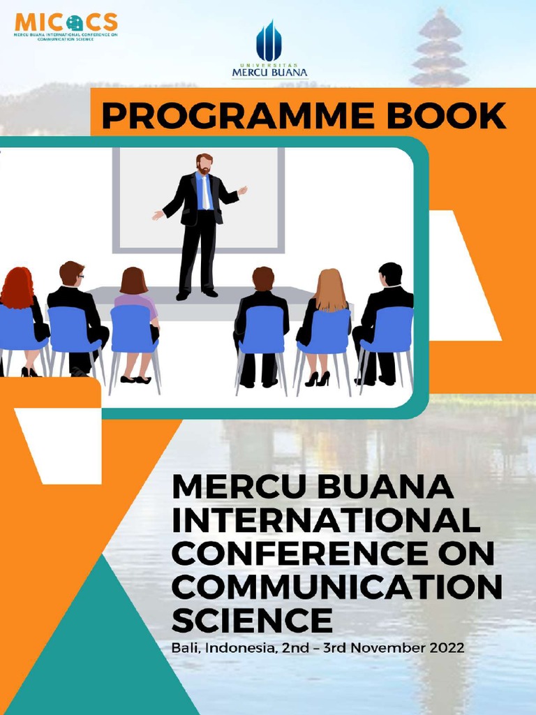 MICoCS - Program Book | PDF | Communication | Media (Communication)