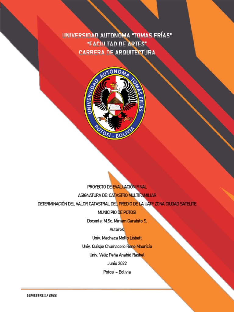 Uatf Av. Union | PDF | Bienes raíces | Dominio eminente